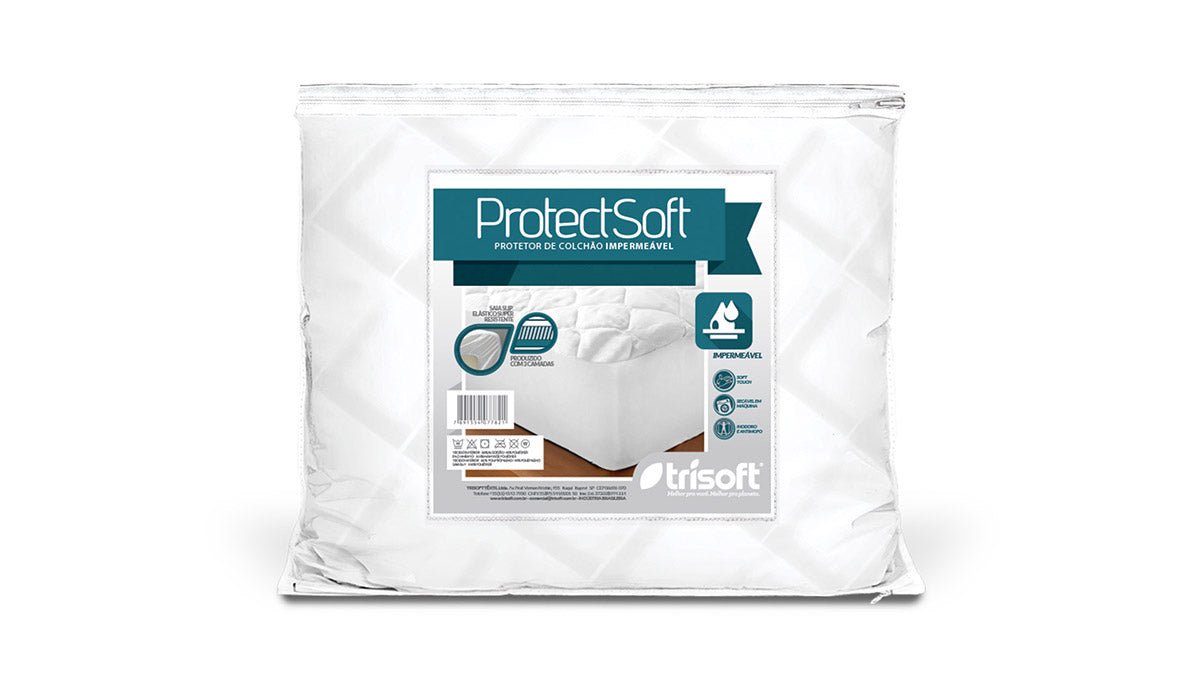Protetor de Colchão Impermeável Protect Soft - Casal - Trisoft – Ms ...